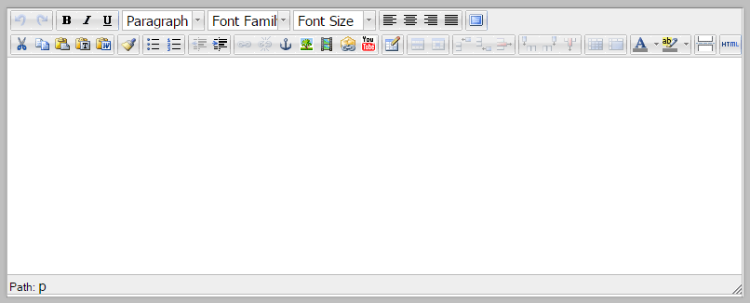 Using the WYSIWYG Editor